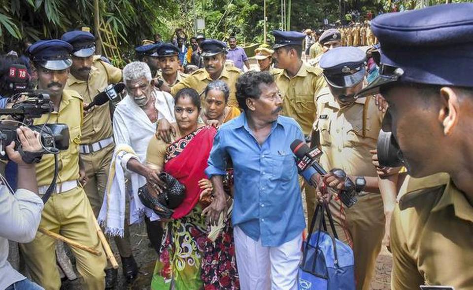 Sabarimala temple reopens amidst protests, violence - Chinmaya IAS ...