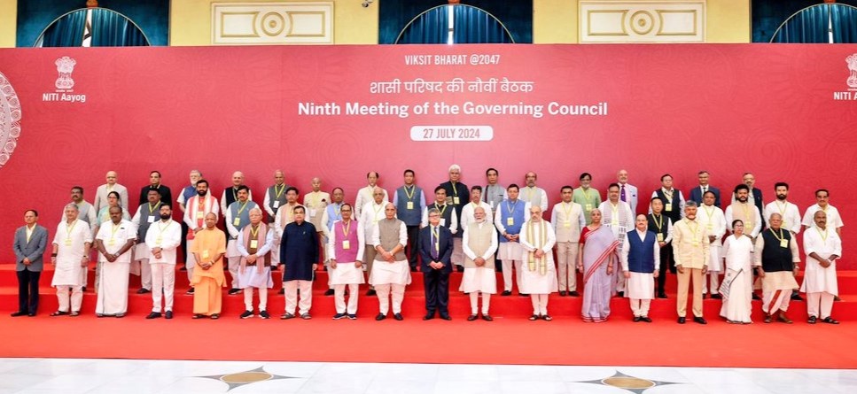 PM Chairs Governing Council Meet of NITI Aayog - Chinmaya IAS Academy - Current Affairs