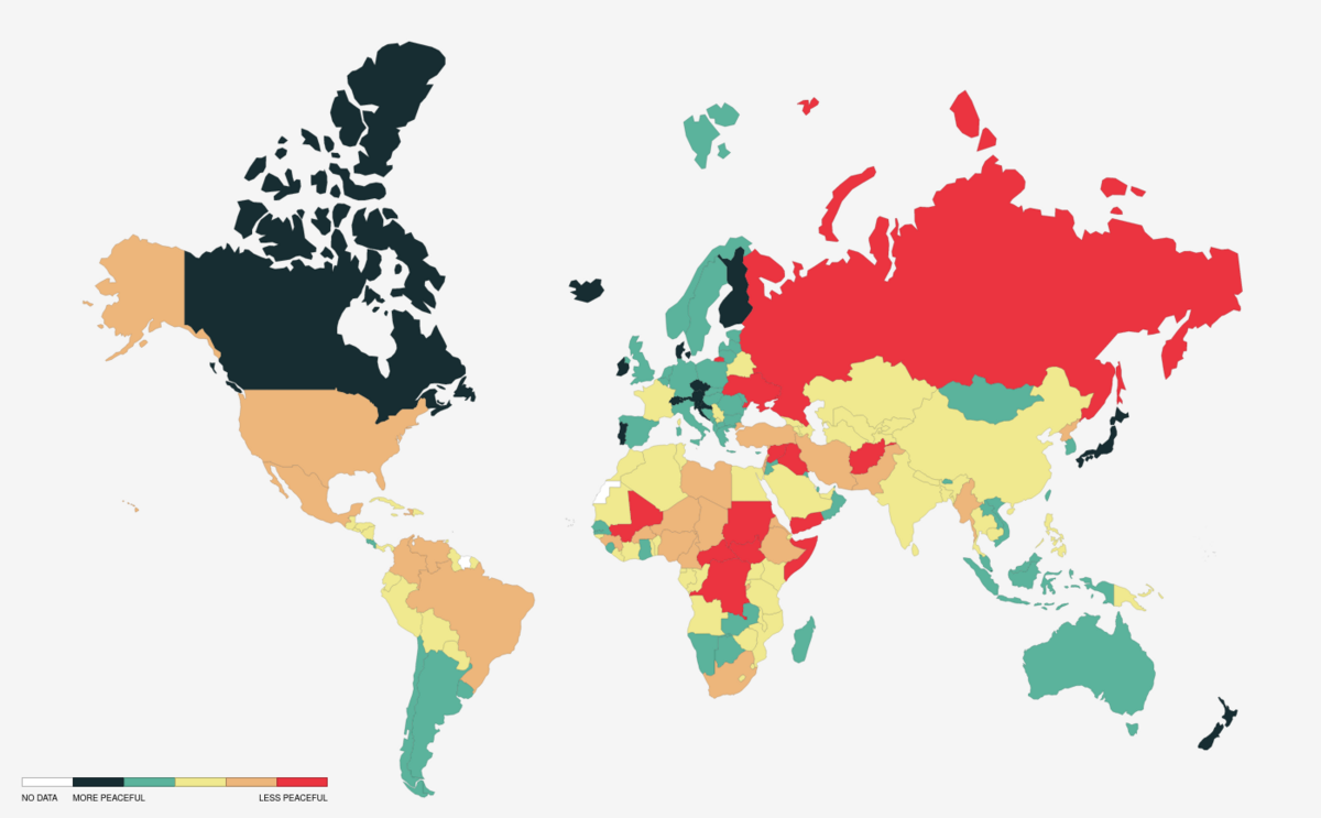Global Peace Index 2025 – Chinmaya IAS Academy – Current Affairs